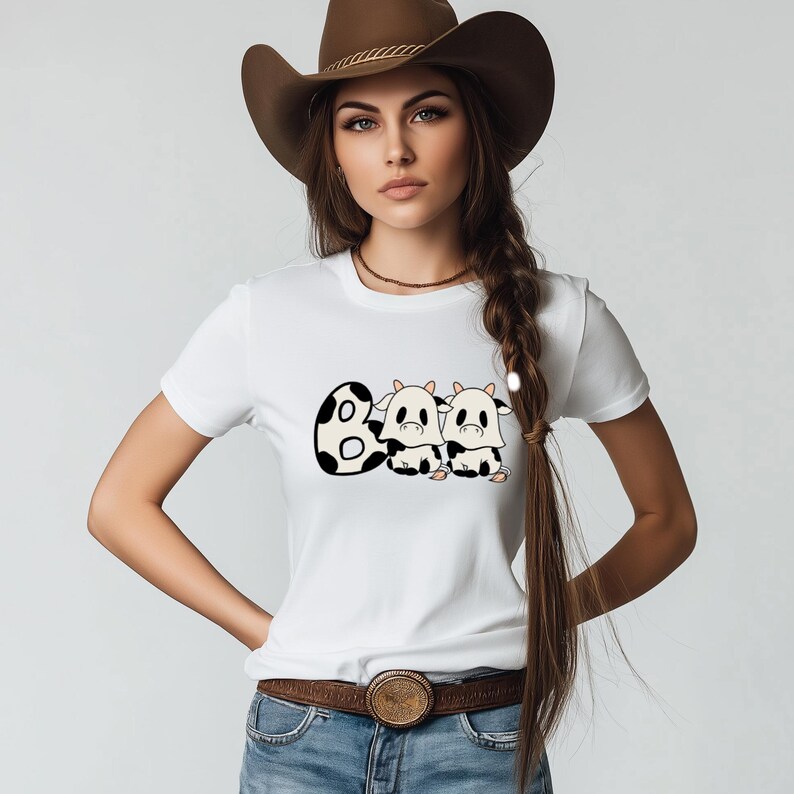 Western Boo Png,cow Ghosts Png, Moo I Mean Boo Png,halloween Cow Ghosts ...