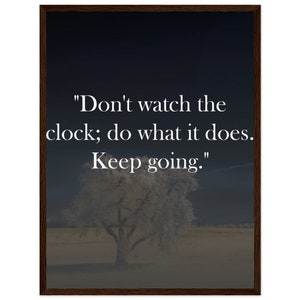 Keep Going, Motivational Poster,home Wall Art, Office Decorframed Wall ...