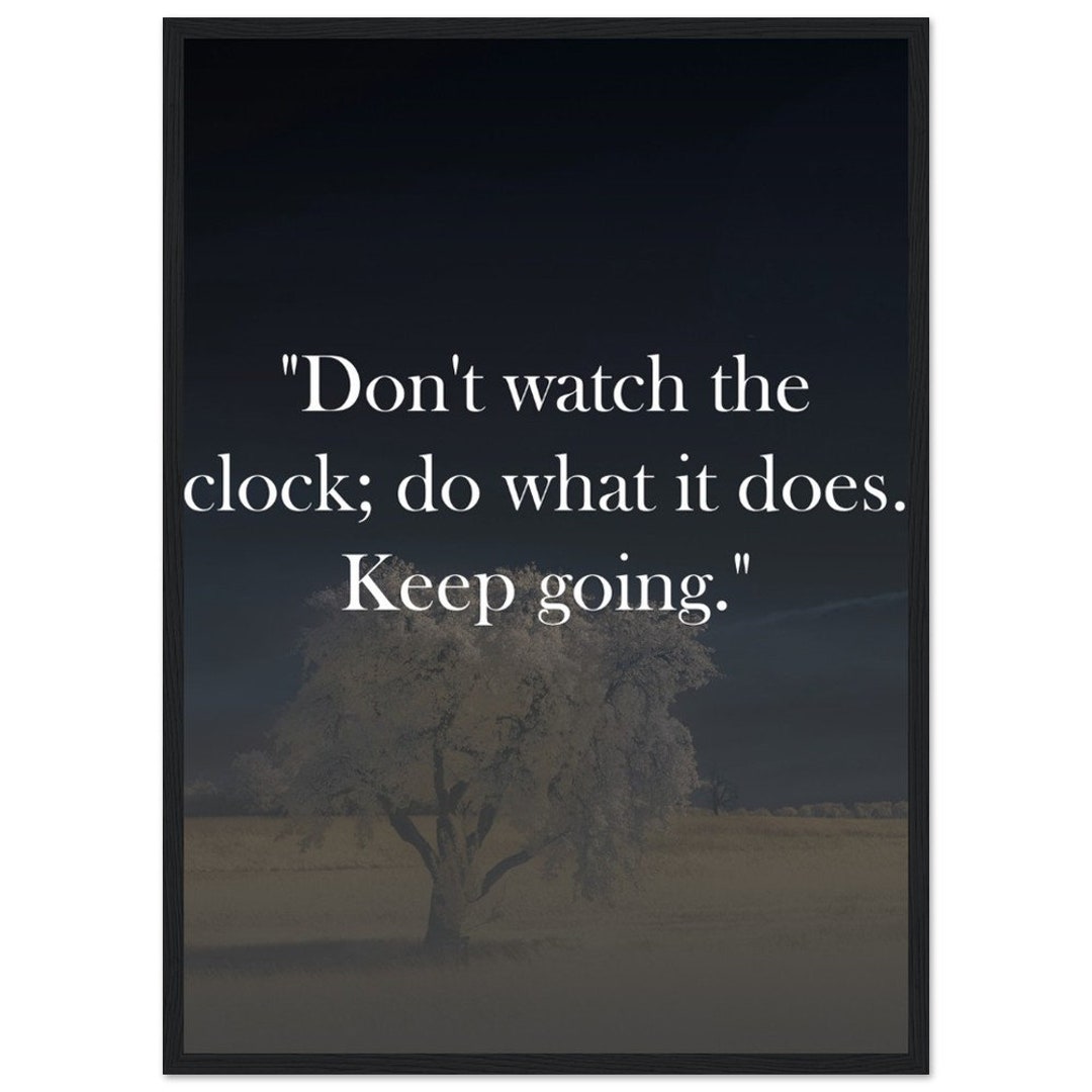 Keep Going, Motivational Poster,home Wall Art, Office Decorframed Wall ...