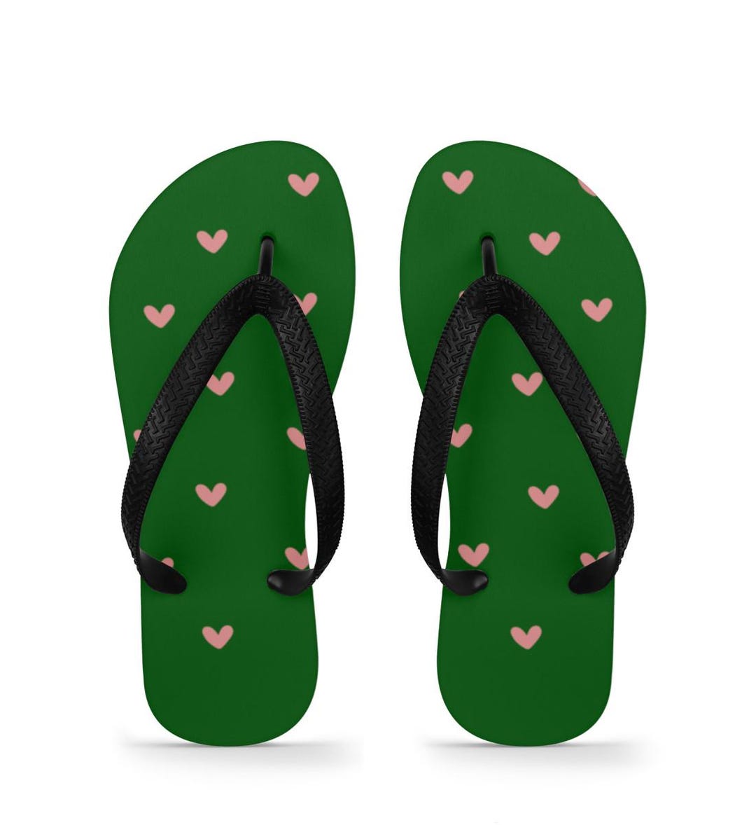 Heart Flip Flops Flip Flops Small - Etsy