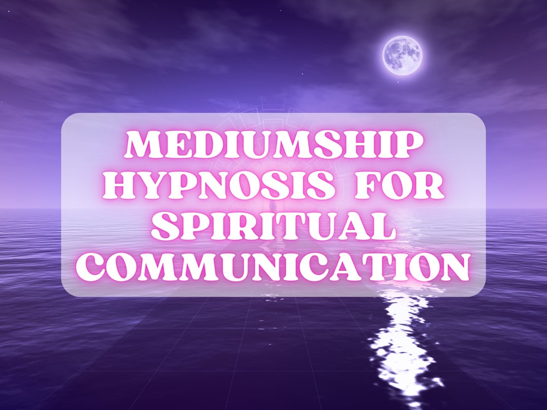 Medium Hypnosis | Spiritual Journey | Spirit Communication | Answers ...