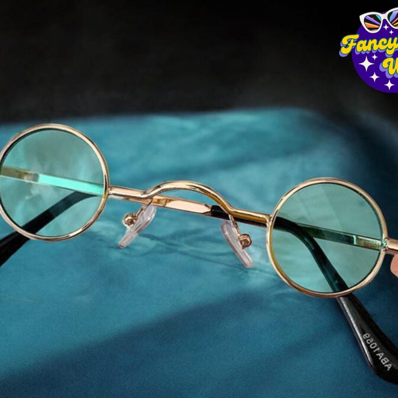 Small Round Glasses - Etsy