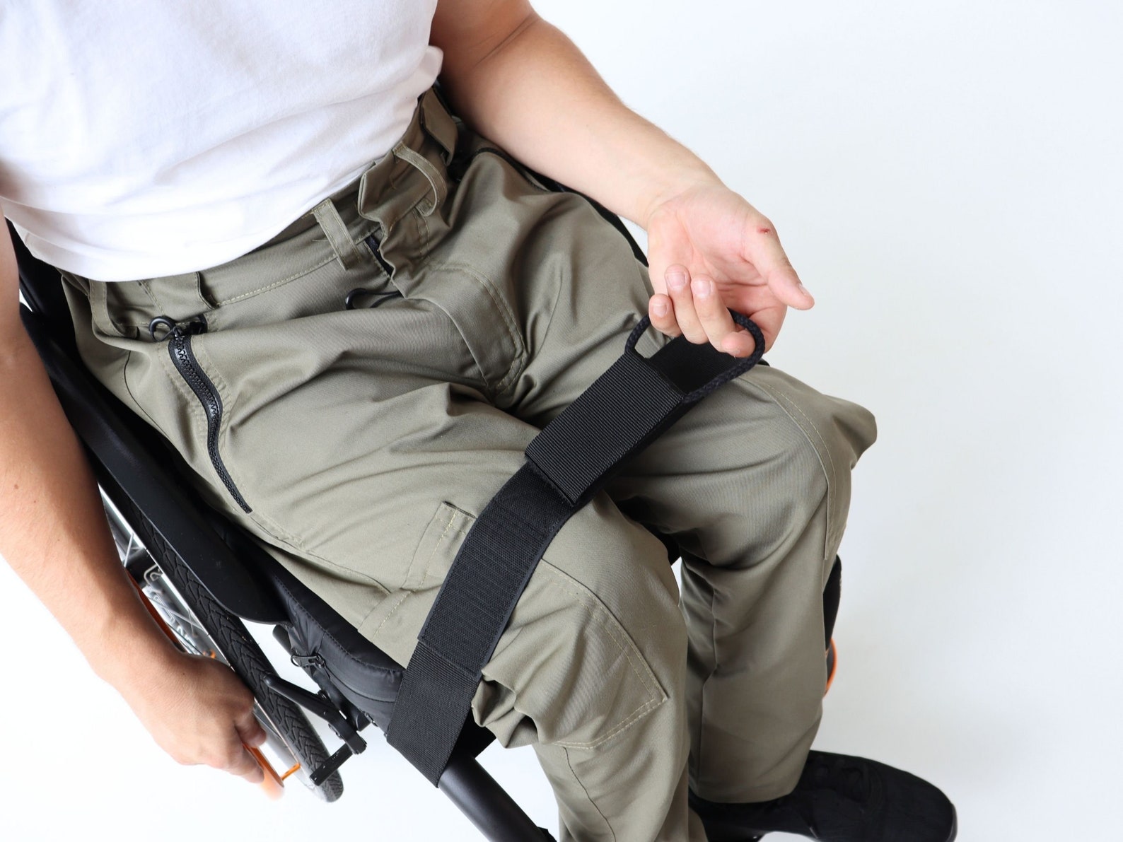 Strap for Keeping Legs Together, Non Elastic, for Wheelchair Users - Etsy