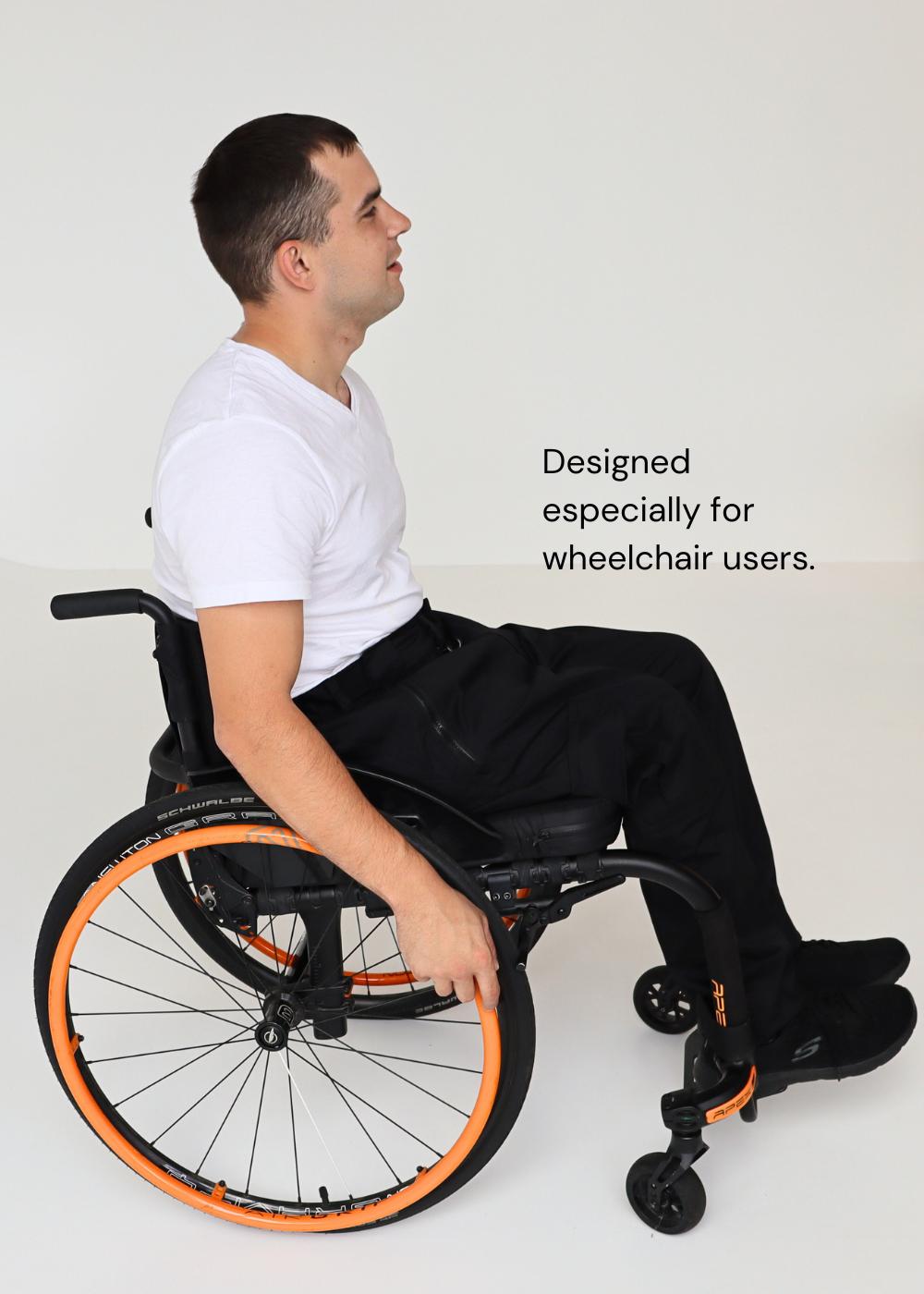Men's Wheelchair Adaptive Pants With Side Pockets, Suitable for ...