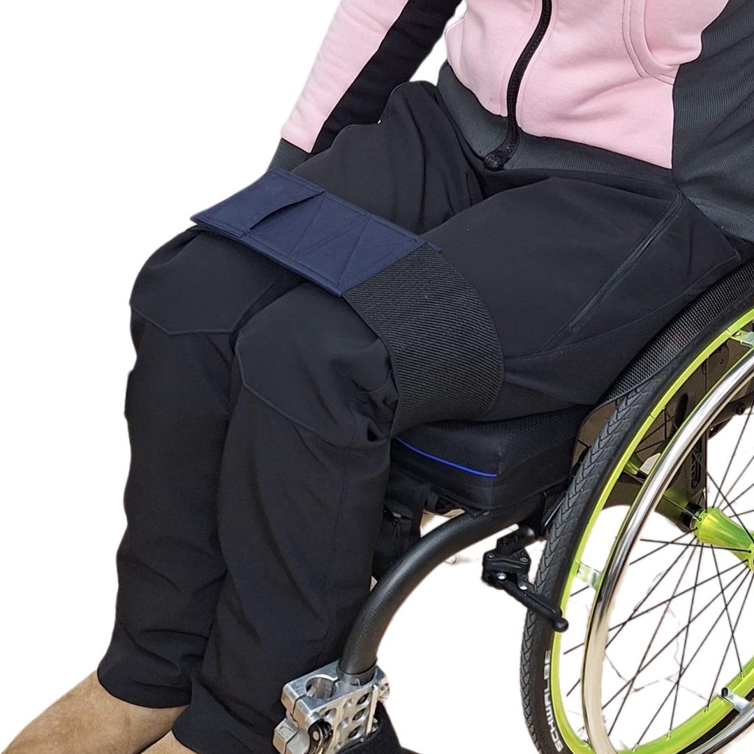 Wide Elastic Strap for Keeping Legs Together for Wheelchair Users | Leg ...