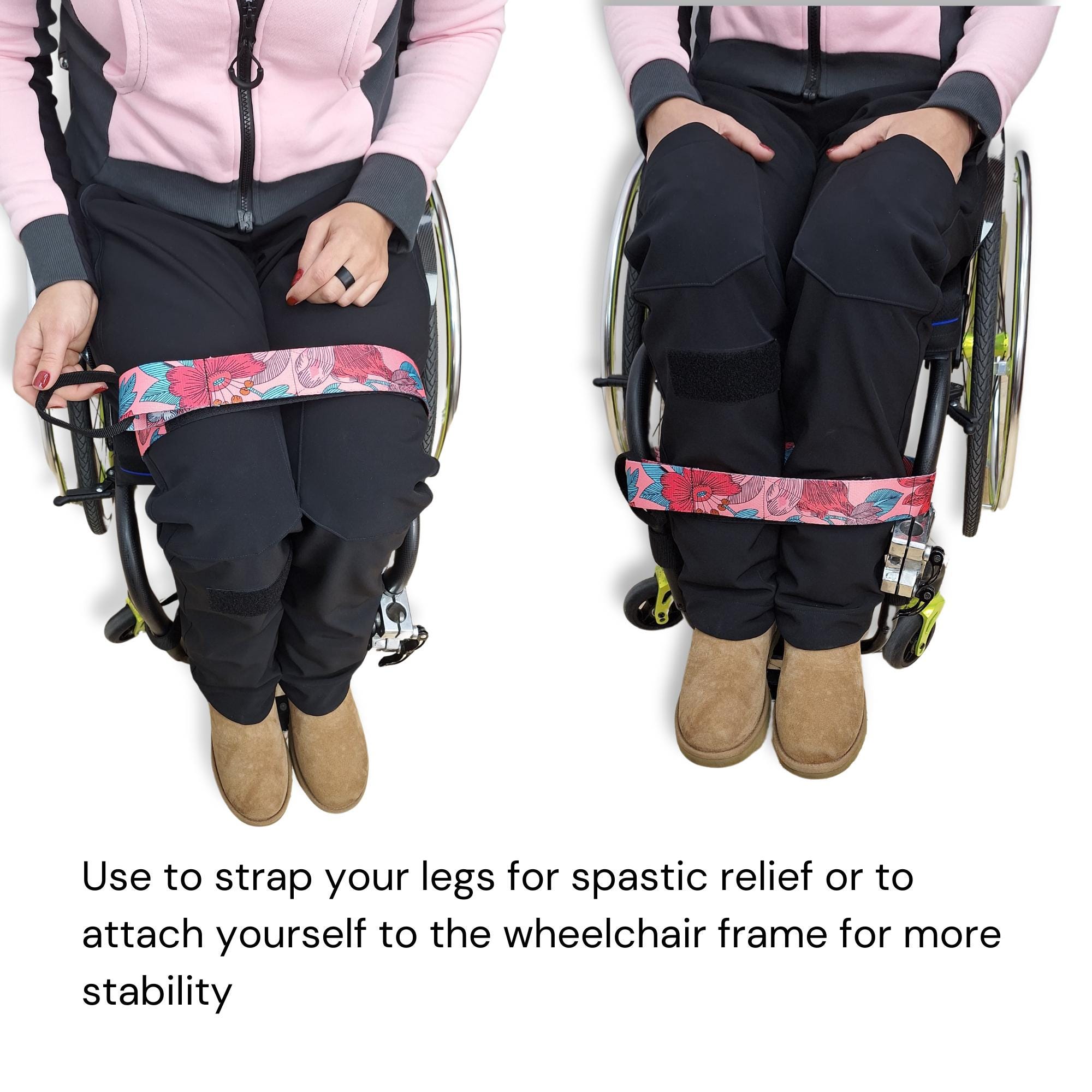 Strap for Keeping Legs Together, Sturdy, Non Elastic, for Wheelchair ...