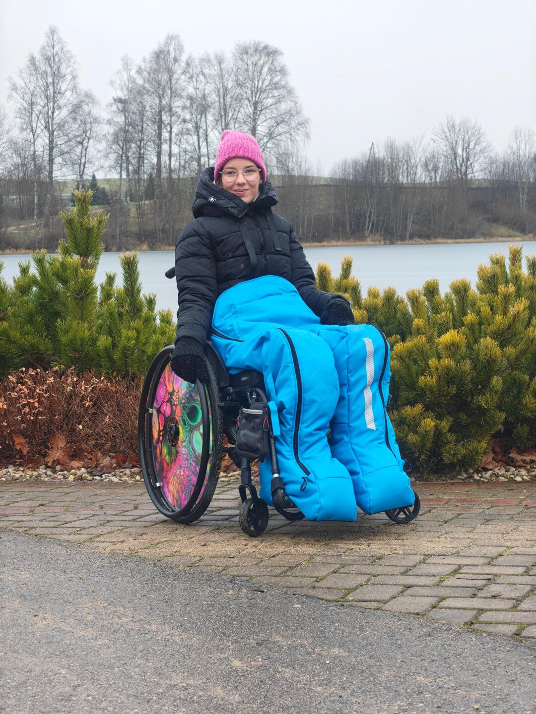 Combi Separated Leg Cover | Modular Thermal Protection for Wheelchair ...