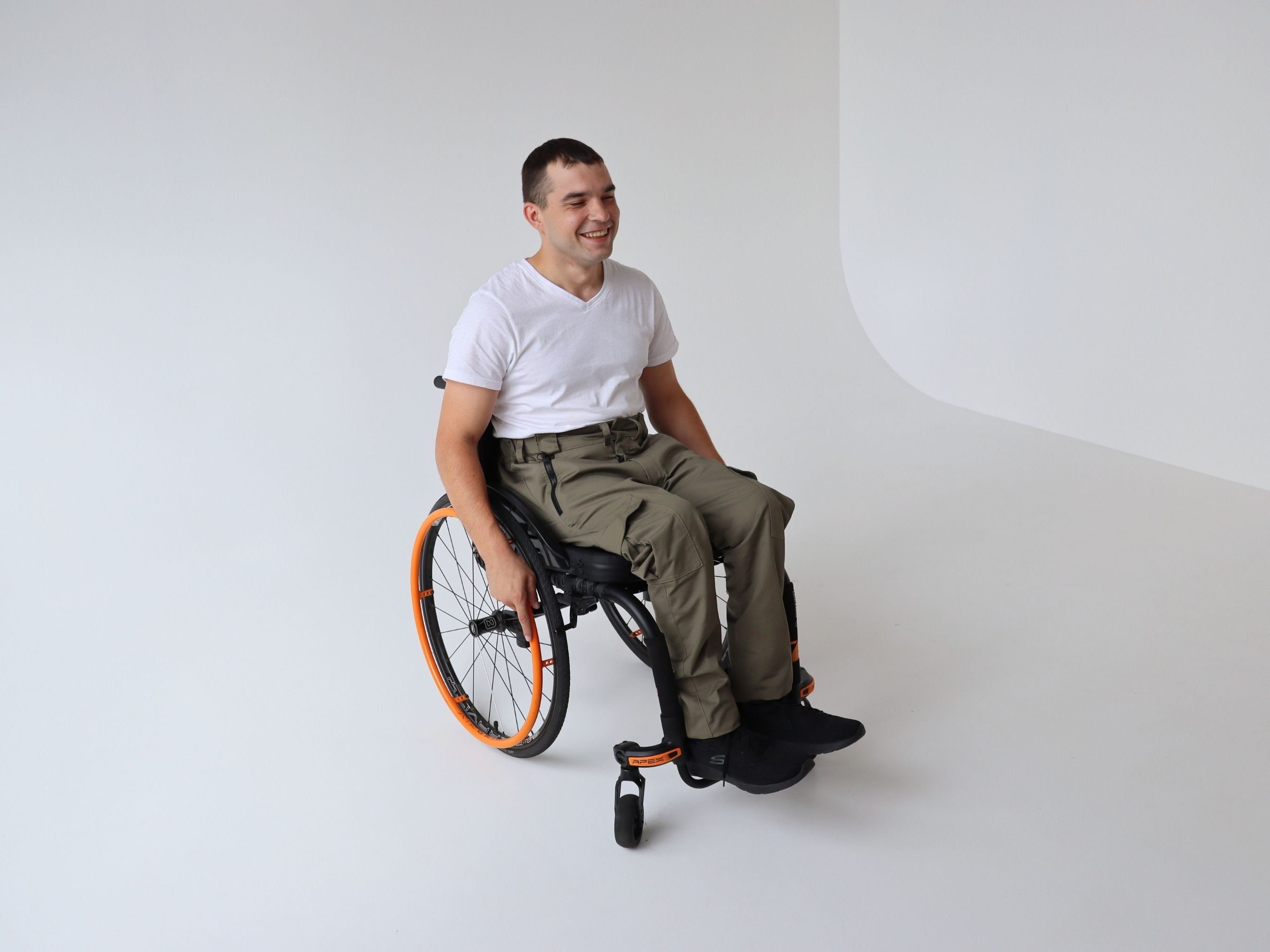 Adaptive Wheelchair Cargo Pants, High Waist, Easy Access - Etsy
