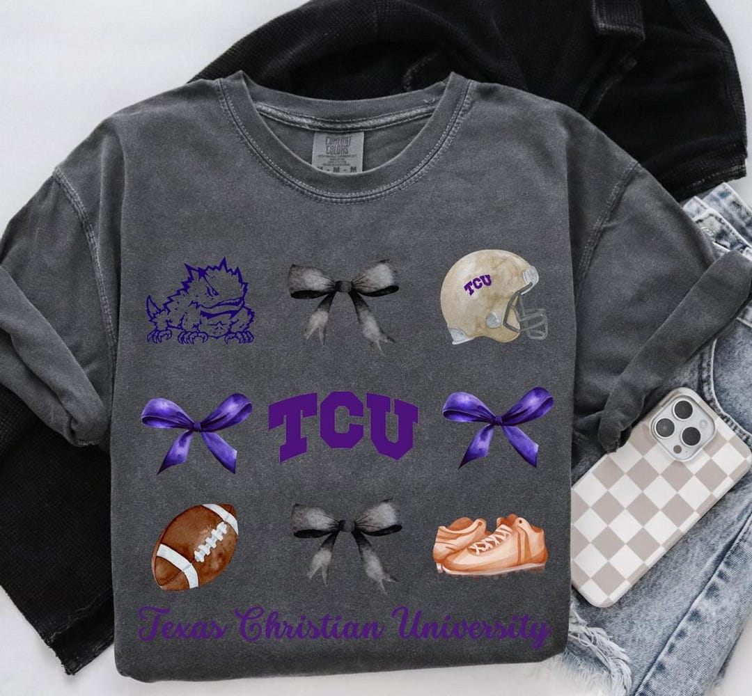 TEXAS CHRISTIAN UNIVERSITY Horned Frogs Football Team Mascot College ...