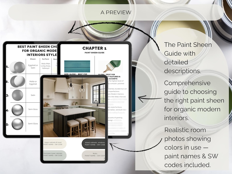 Sherwin Williams 2025 Color Palette: Calm Neutral Paint Scheme (digital ...