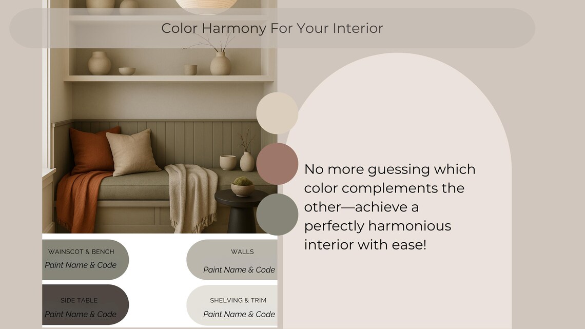 Japandi Sherwin-williams Color Palette | Whole-home Paint Guide PDF ...