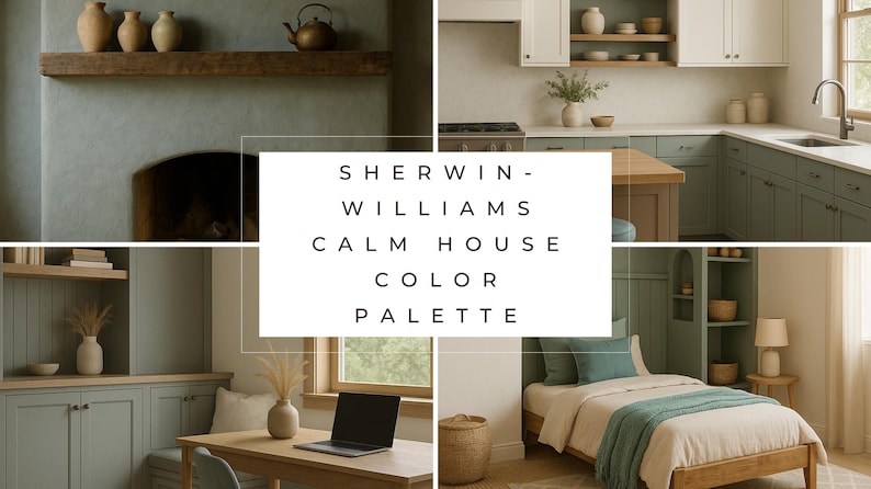Sherwin Williams Calm Neutrals Color Palette PDF | 2025 Whole-house ...