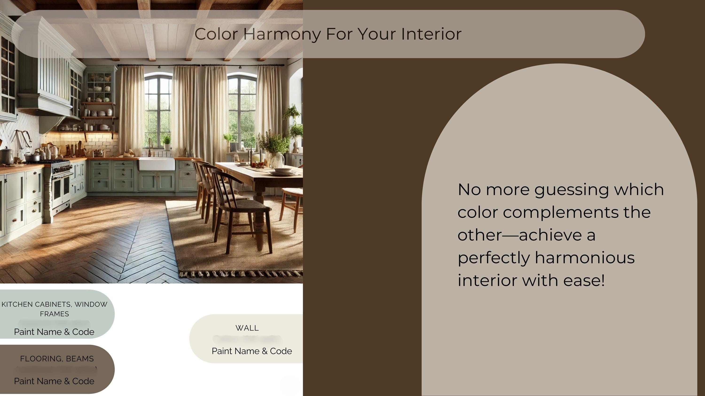 Sherwin Williams Modern Farmhouse Color Palette | Digital Color Guide ...