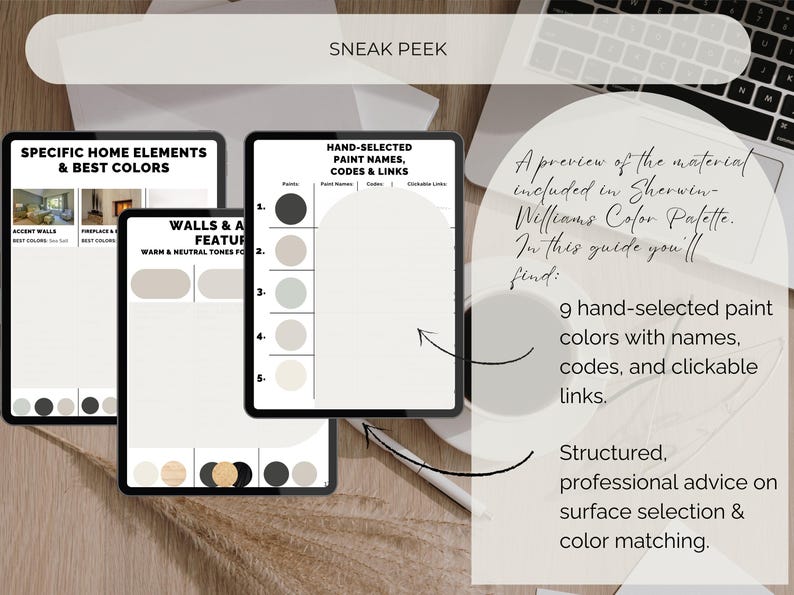 Sherwin Williams Universal Khaki SW 6150, Whole House Paint Palette ...