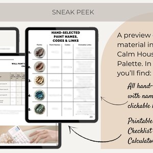 Sherwin Williams Calm Neutrals Color Palette PDF | 2025 Whole-house Interior Paint Guide With SW ...