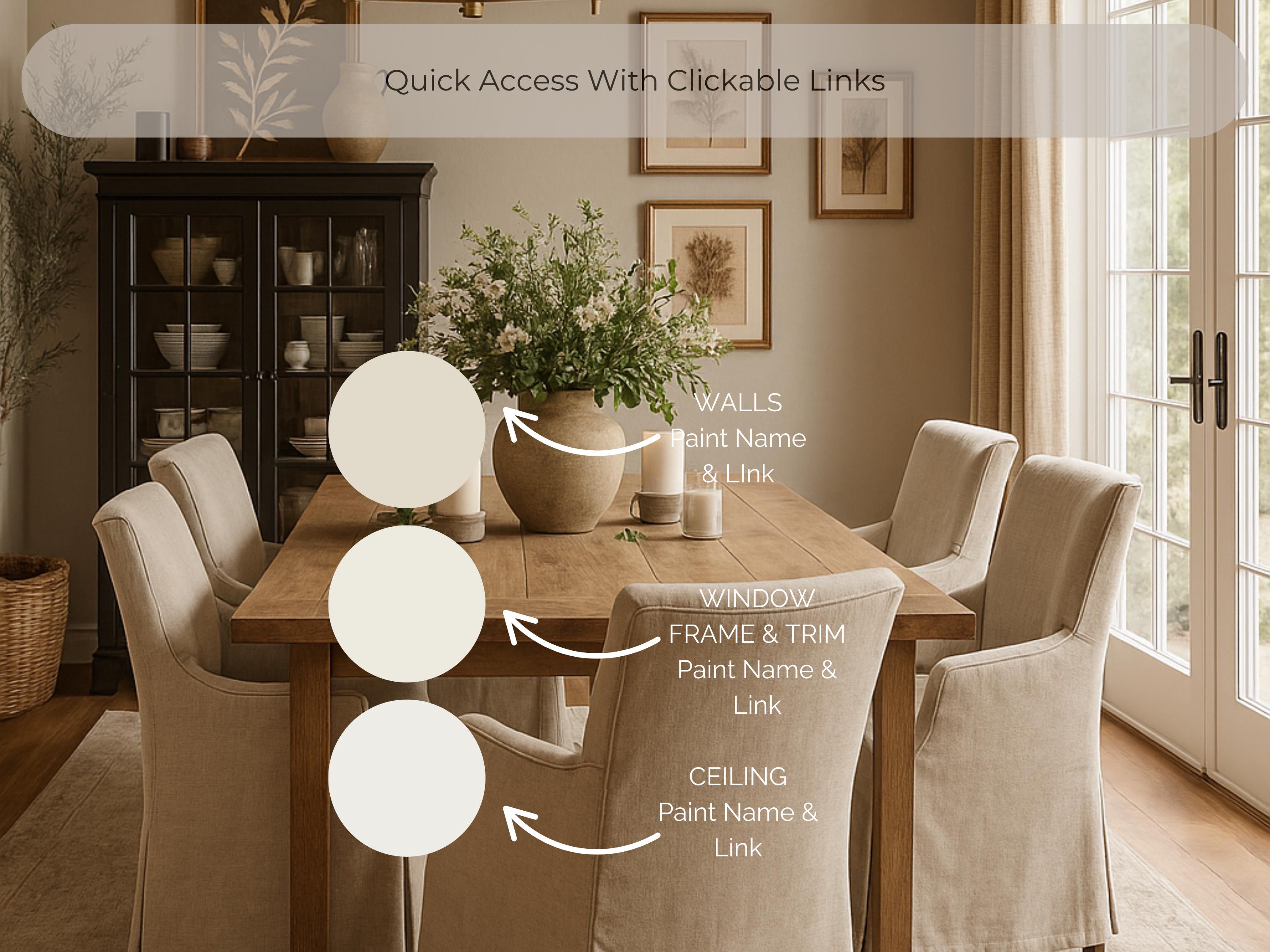 Cottagecore & Neutral Country Farmhouse Paint Palette | Sherwin ...