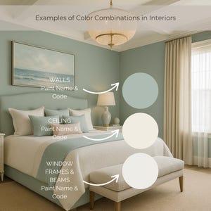Sherwin Williams Quietude Palette SW 6212 | Coastal Paint Colors | HGTV ...