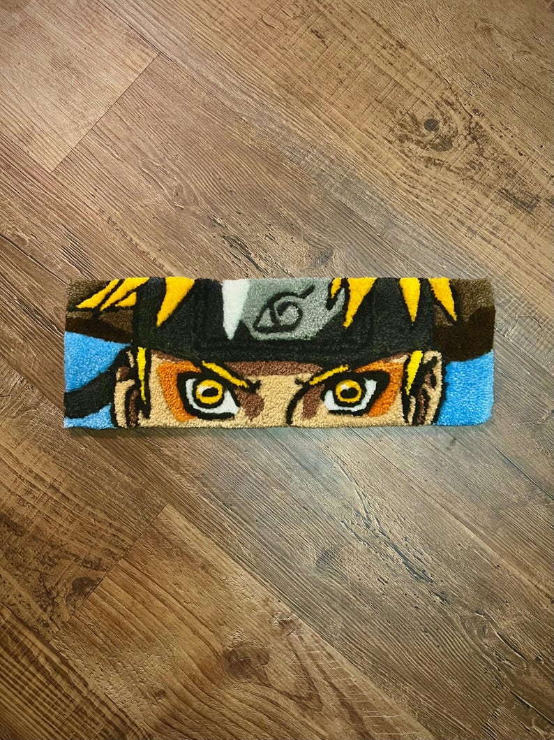 Naruto Uzumaki Sage Form Anime Keyboard Rug Game Room Decor - Etsy