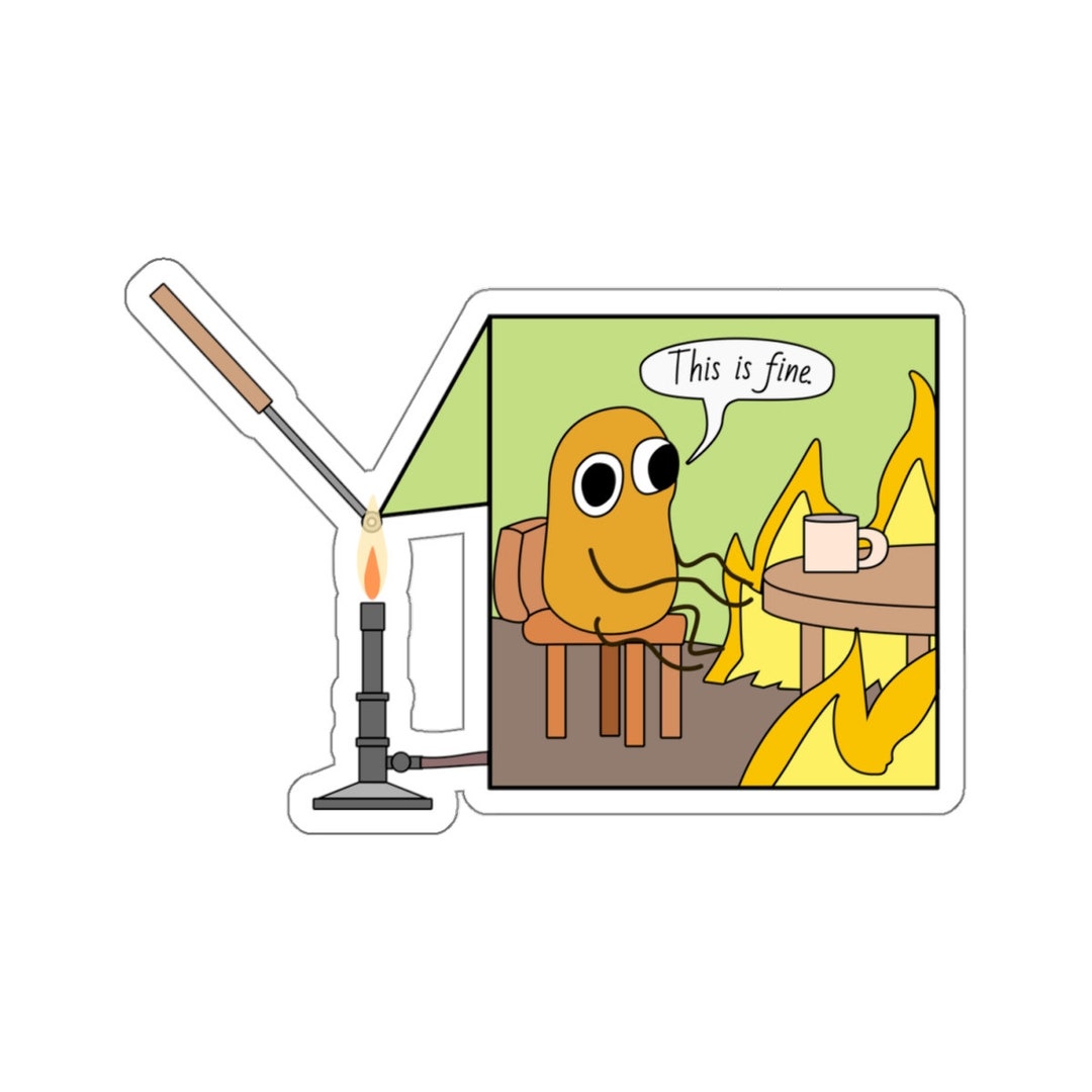 This is Fine Microbiology Meme Sticker Perfect for Scientists ...