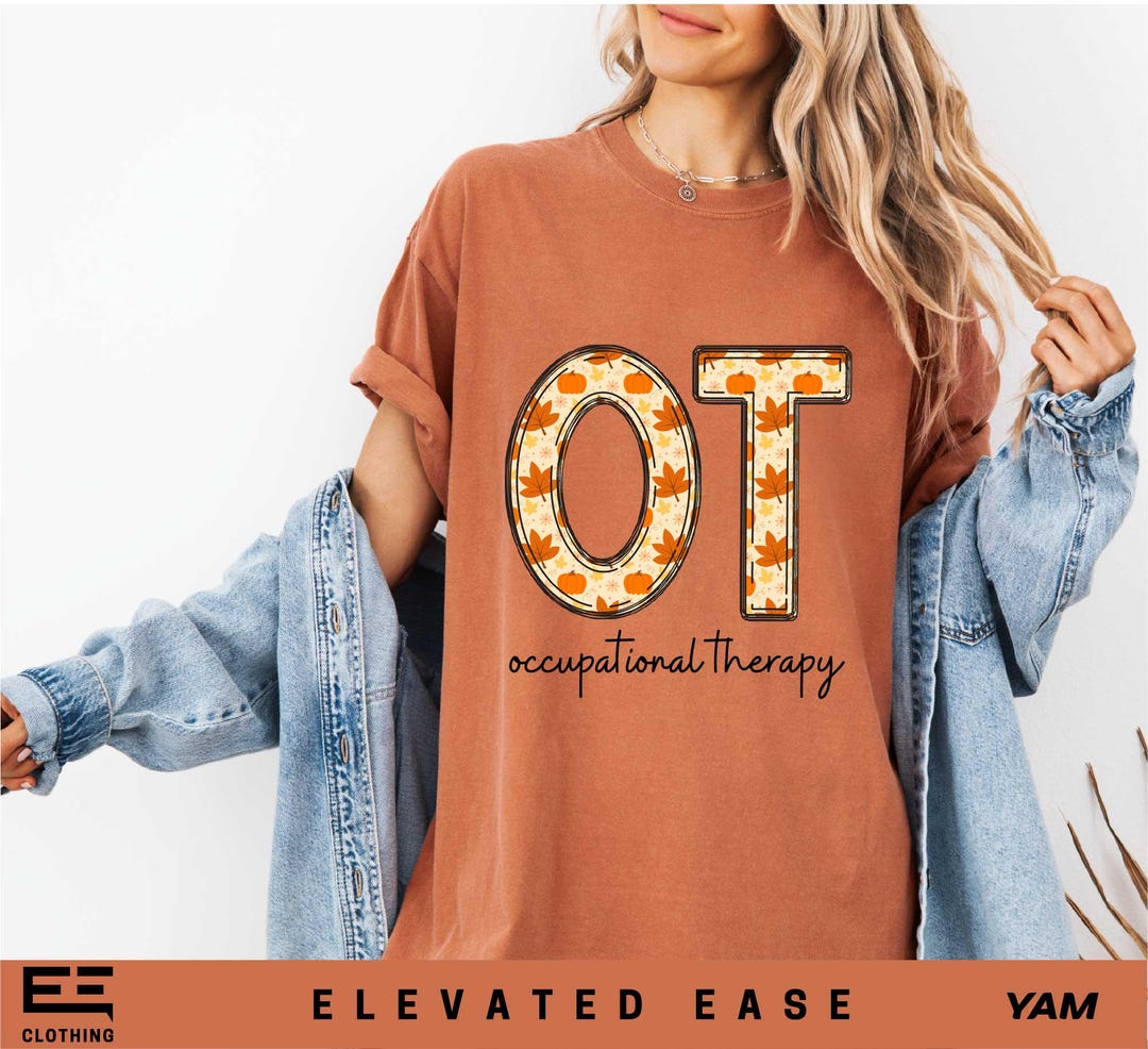 Comfort Colors OT Shirt, Occupational Therapy Shirt, Occupational ...