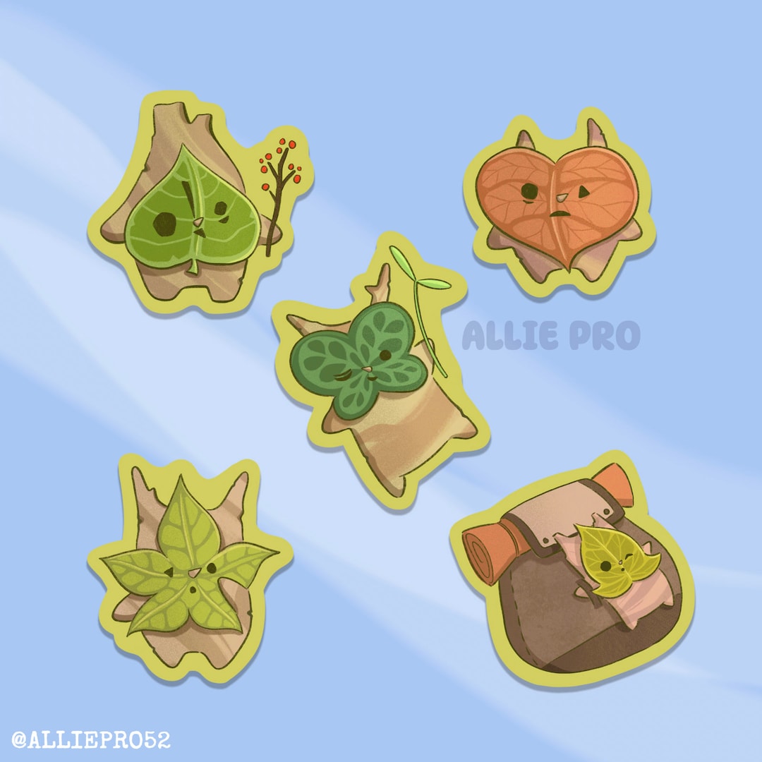 Korok Sticker Pack - Etsy
