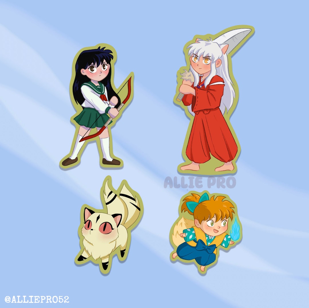 Inuyasha Sticker Pack - Etsy