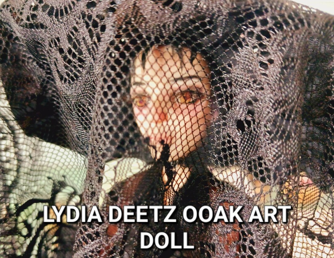 Lydia Deetz Beetlejuice OOAK Art Doll - Etsy
