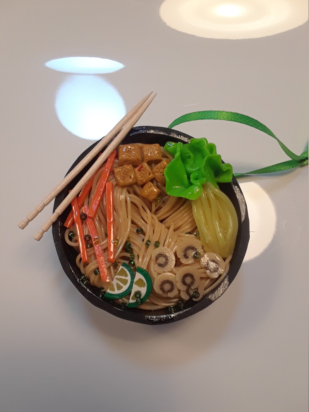Vegetarian Ramen Christmas Ornament - Etsy