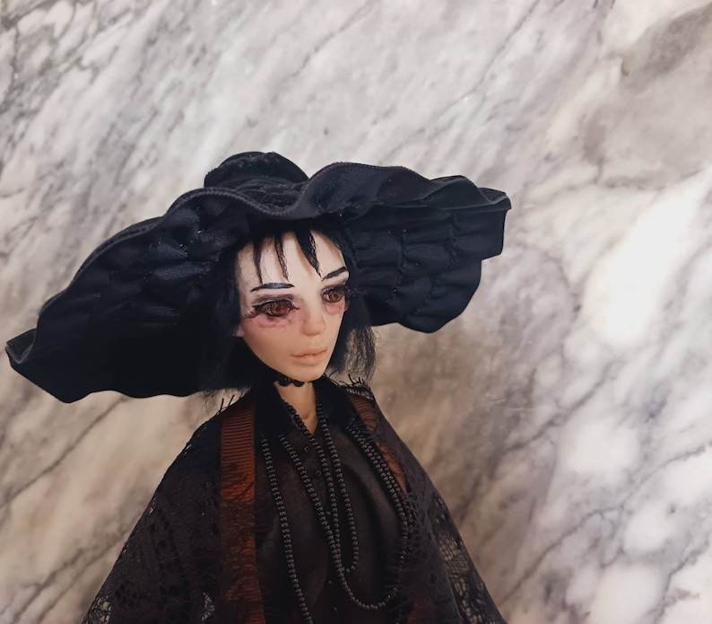 Lydia Deetz Beetlejuice OOAK Art Doll - Etsy