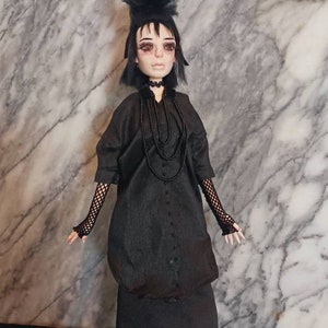 Lydia Deetz Beetlejuice OOAK Art Doll - Etsy
