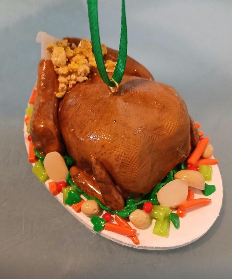 Thanksgiving Turkey Christmas Ornament - Etsy