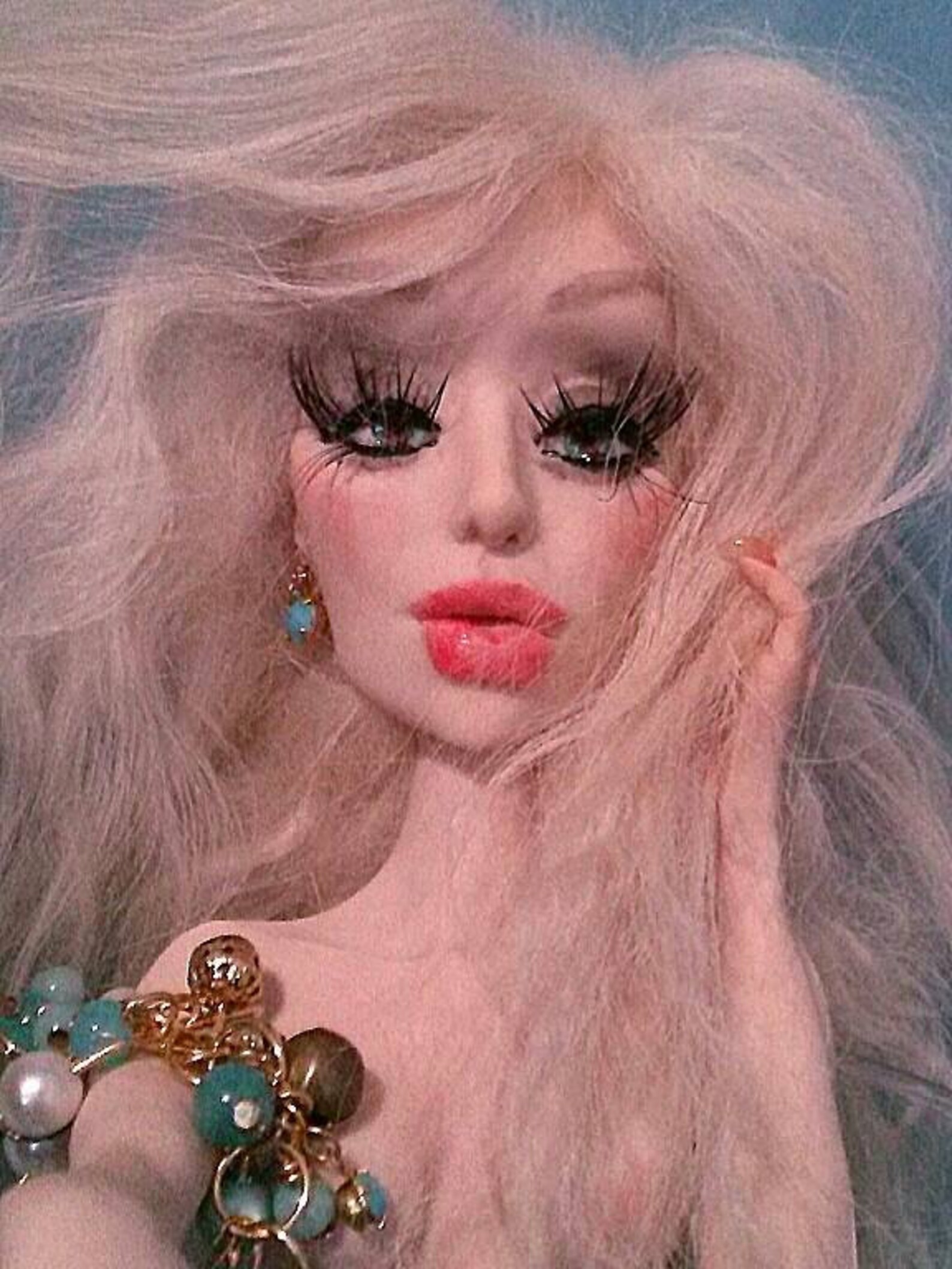 Custom Art Doll ooak Mermaid by Moninesfaeries | Etsy