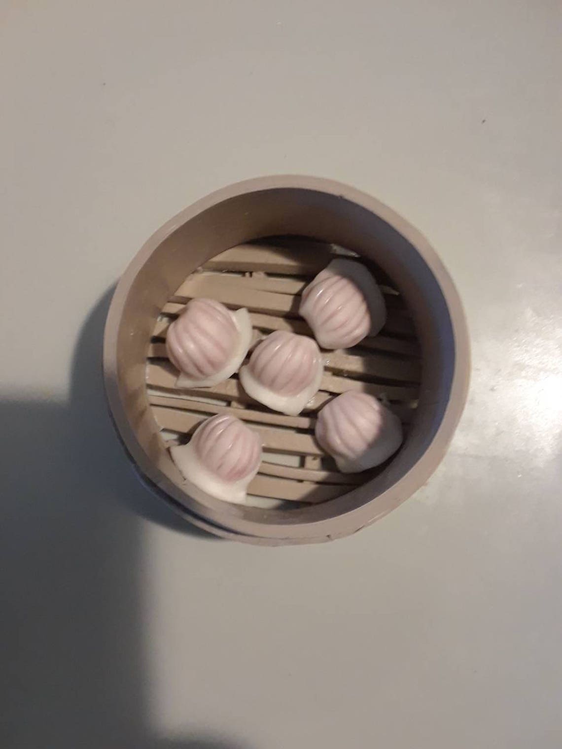 Chinese Dumpling Steamer Basket Christmas Ornament Holiday Gift Tag ...