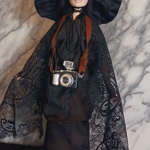 Lydia Deetz Beetlejuice OOAK Art Doll - Etsy