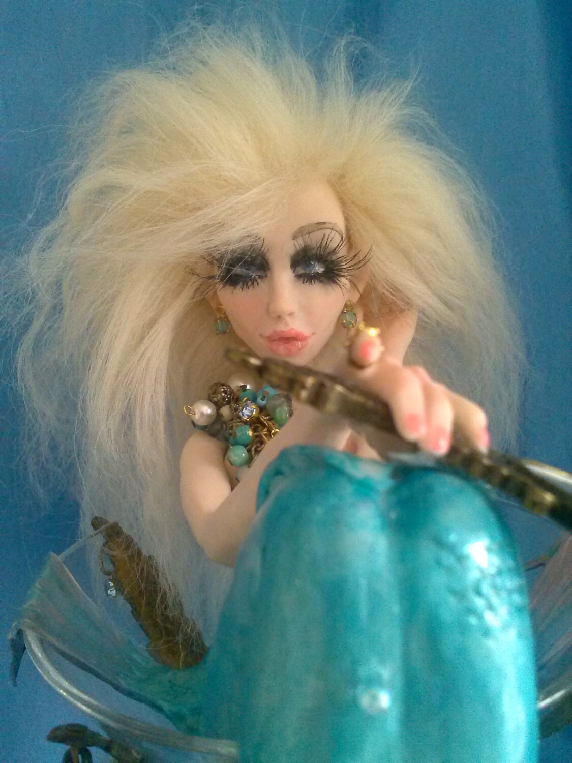 Custom Art Doll Ooak Mermaid by Moninesfaeries - Etsy