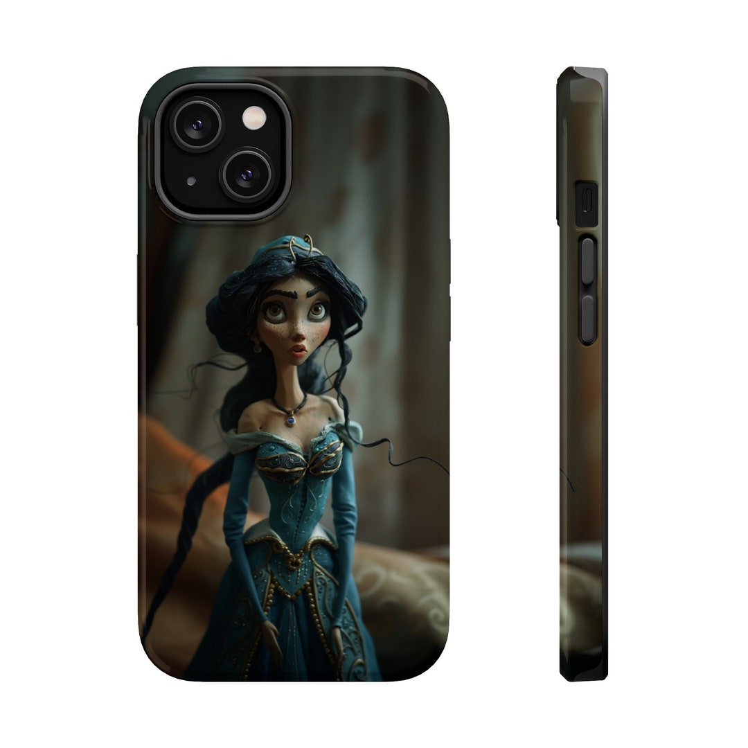 Jasmine Magsafe Disney Princess Phone Case, Claymation Disney Princess ...