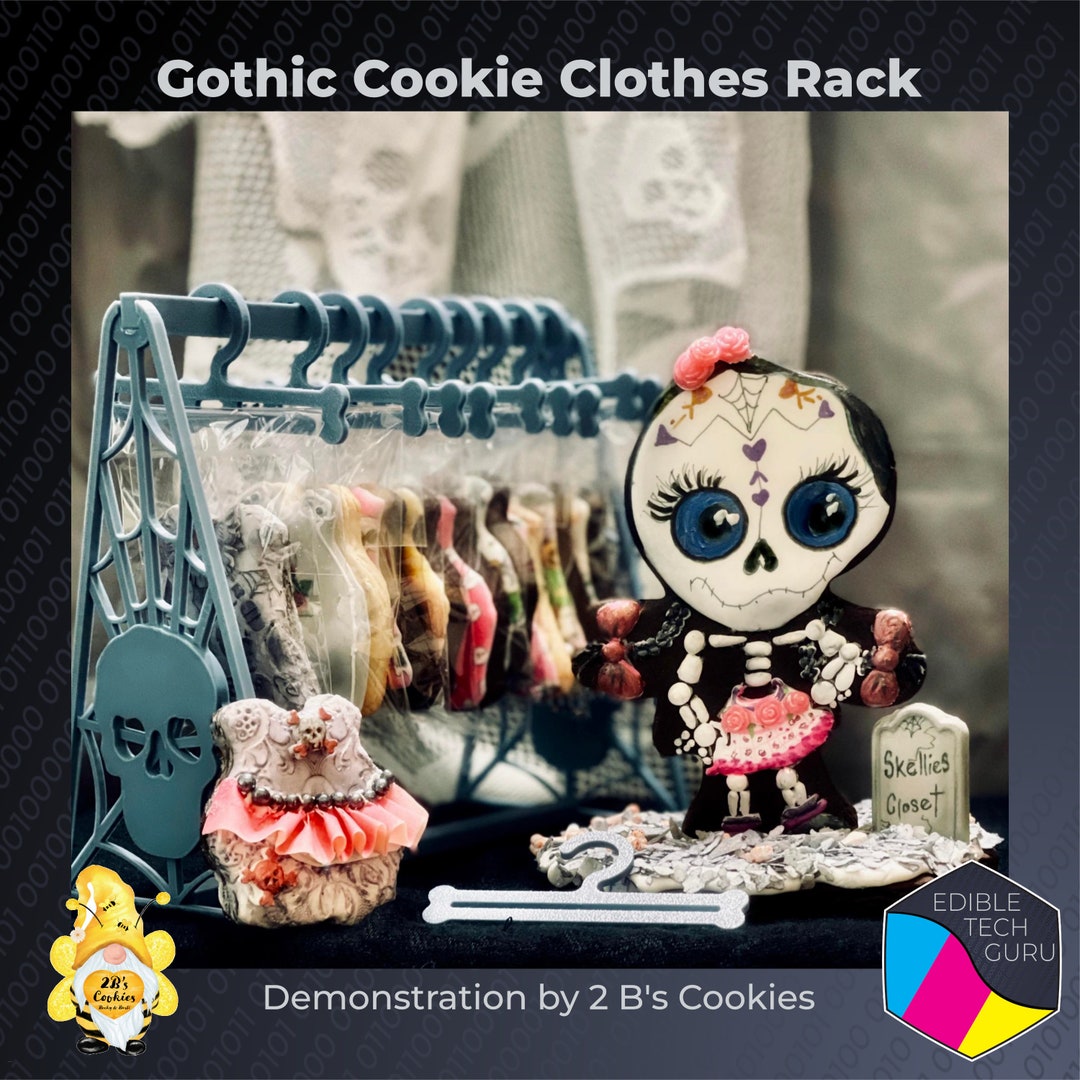 Gothic Cookie Rack Cookie Clothes Hanger Digital STL 3MF Download - Etsy