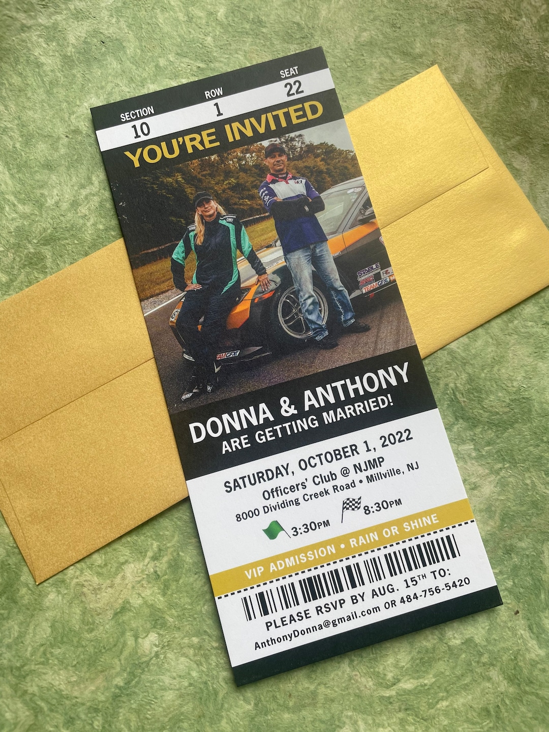 DIY Event Ticket Invitation: Concert, Sport, Wedding (printable PDF) - Etsy
