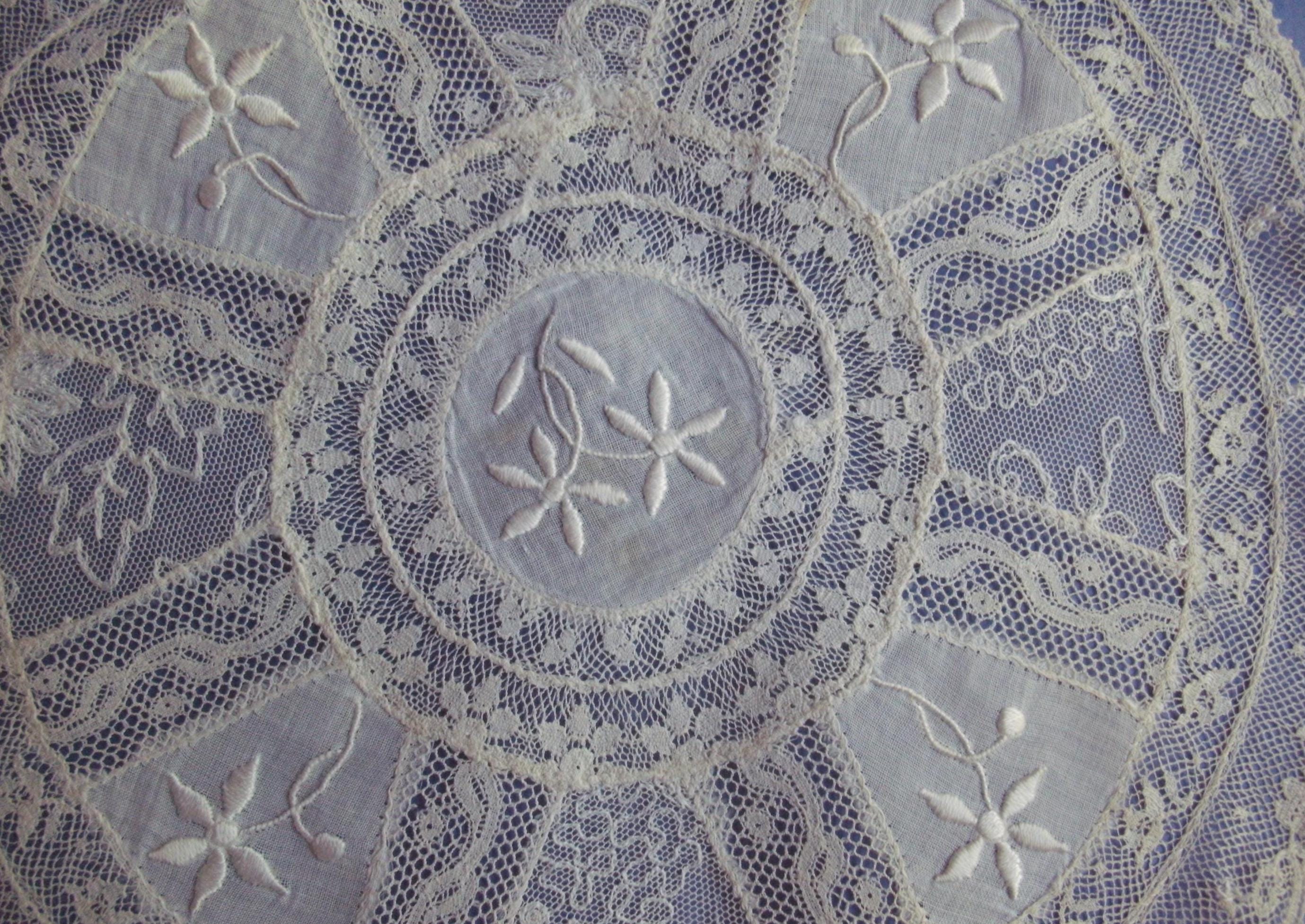 1800svictorian-french Normandy,exquisite,antique-hand-made Lace ...