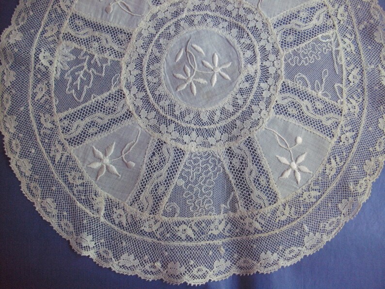 1800svictorian-french Normandy,exquisite,antique-hand-made Lace ...