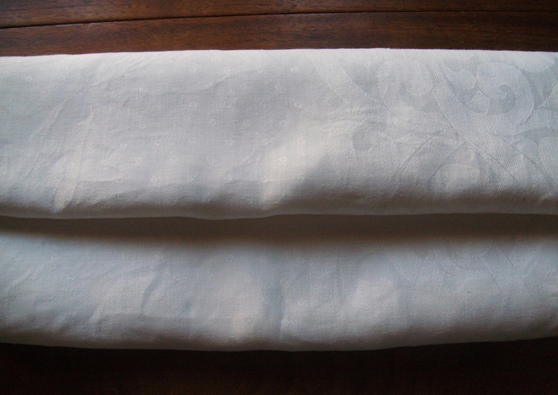 1920s/30s Lovely, Large Original,antique, Quality LINEN DAMASK ...