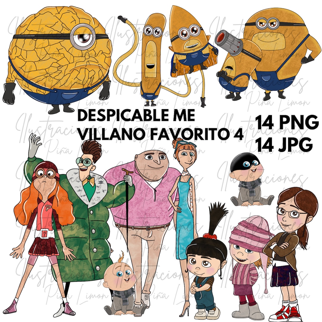 Despicable Me 4 Png Jpg, Mi Villano Favorito 4 Png Jpg Clipart, Imágenes De Excelente Calidad ...