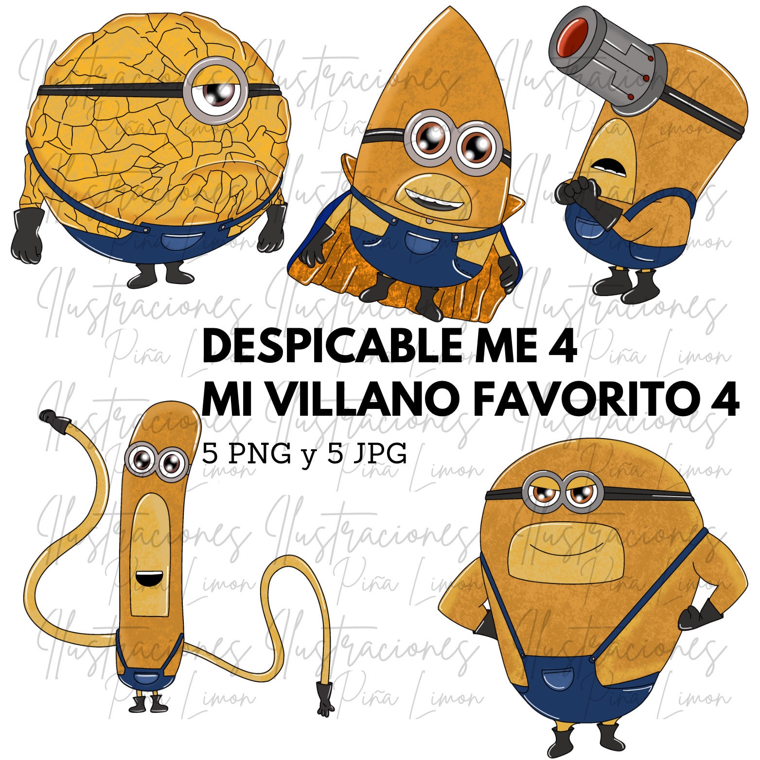 Dibujo De Minions De Mi Villano Favorito