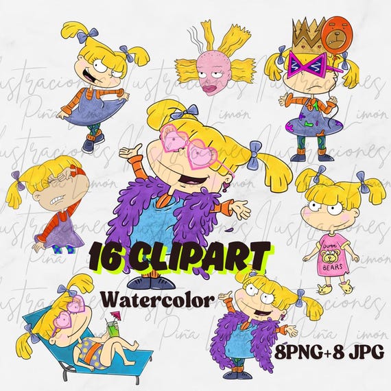Personajes De Rugrats Angelica Rugrats Paramount Alista Nueva