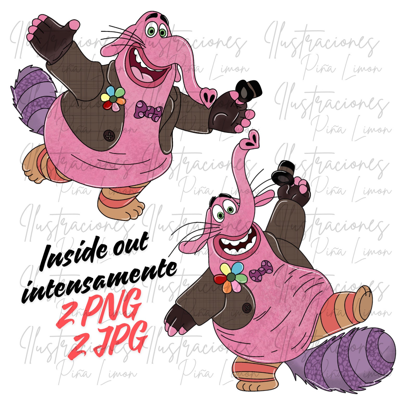 Bing Bong Inside Out Clipart, Intensamente Clipart Bing Bong PNG Y Jpg ...