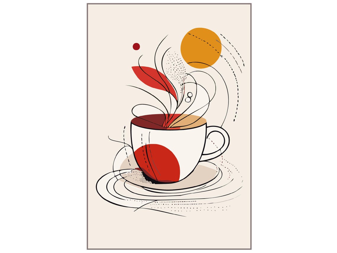 Cozy Coffee Corner: 3 Piece Wall Art for Cafe Vibes, Large Printable ...