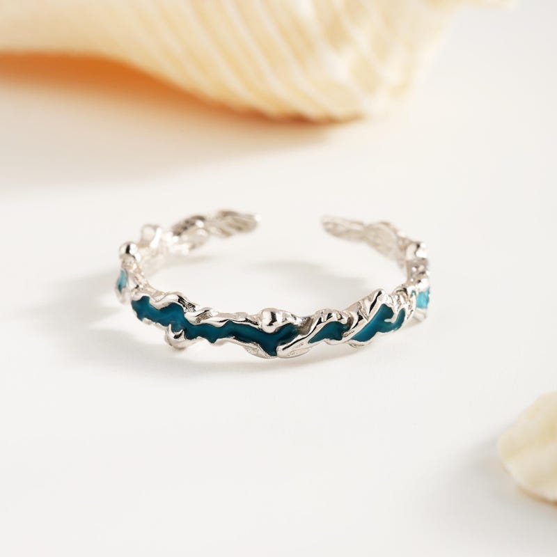 Ocean Ring - Etsy