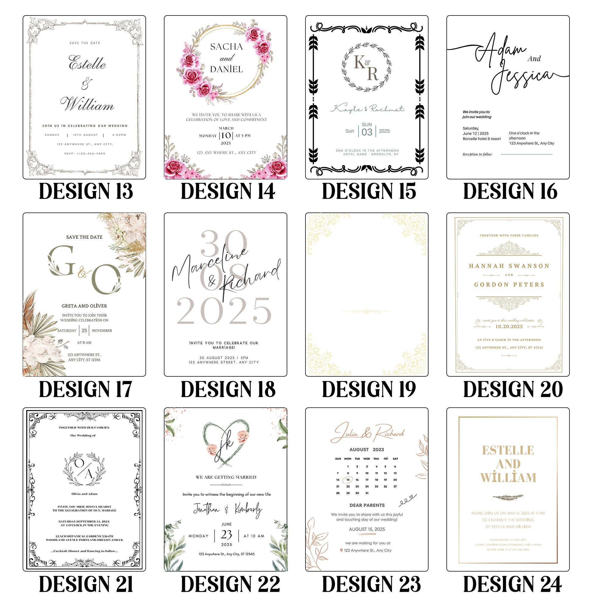 Elegant Transparent Plexi Wedding Invitation Plexiglass Stylish ...