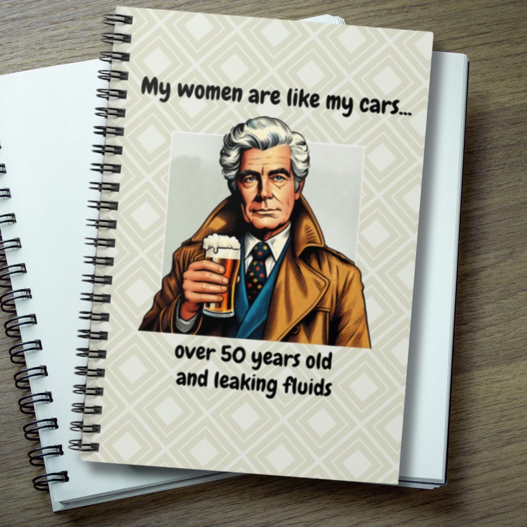 Funny Older Man Notebook: Cheeky Humor Journal, Snarky Gift - Etsy