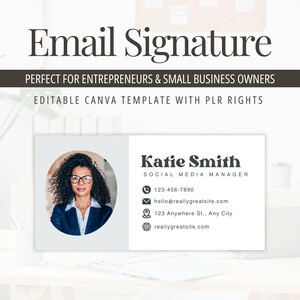 Email Signature Template | Editable Gmail Email Signature | Teacher ...